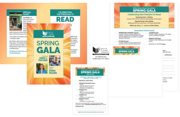 Gala Invitation Design | Hudson Valley NY | Full Deck Design