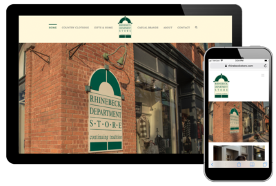 Boutique Country Store Website Design | Full Deck Design